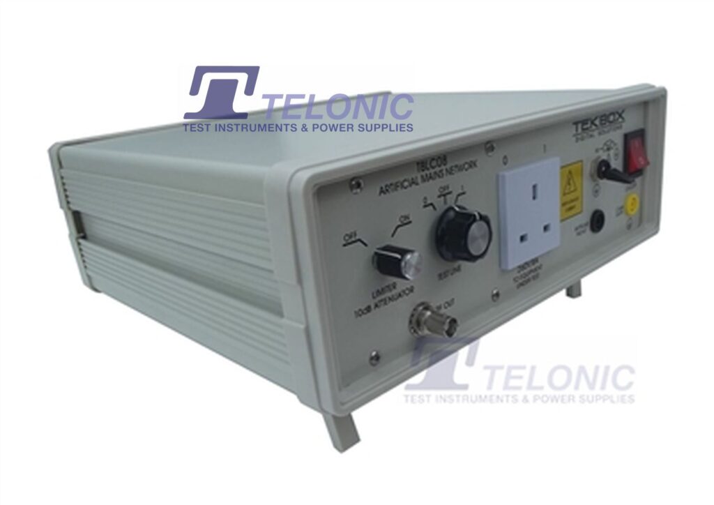 TEKBOX TBLC08 50uH Single Phase AC Line Impedance Stabilisation Network (LISN), CISPR 16-1-2