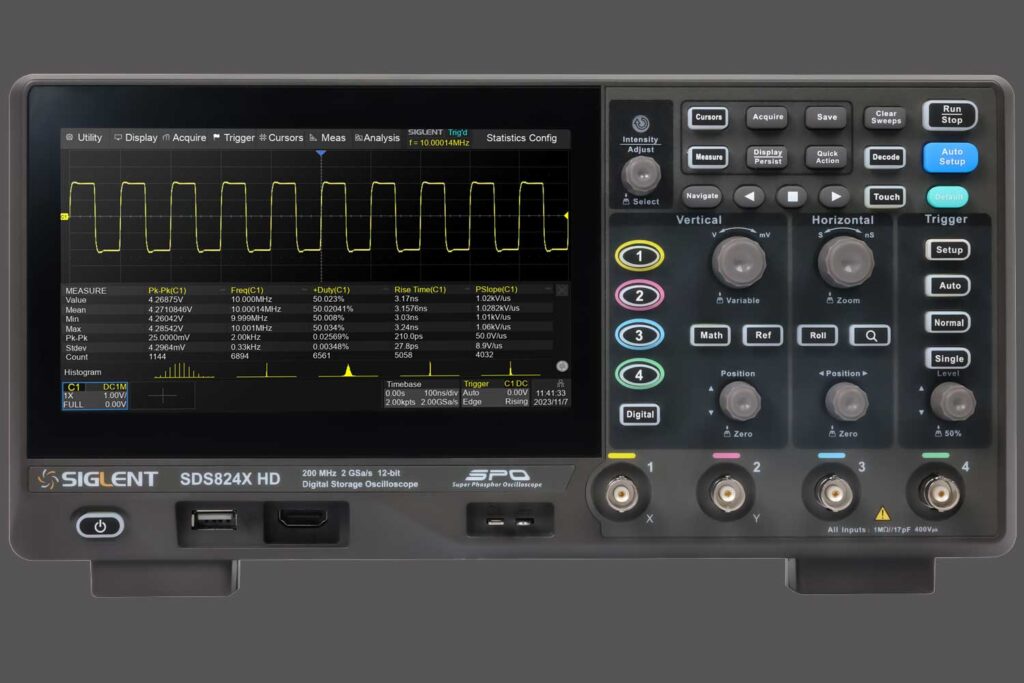 Siglent Digital Oscilloscopes, UK Main Supplier