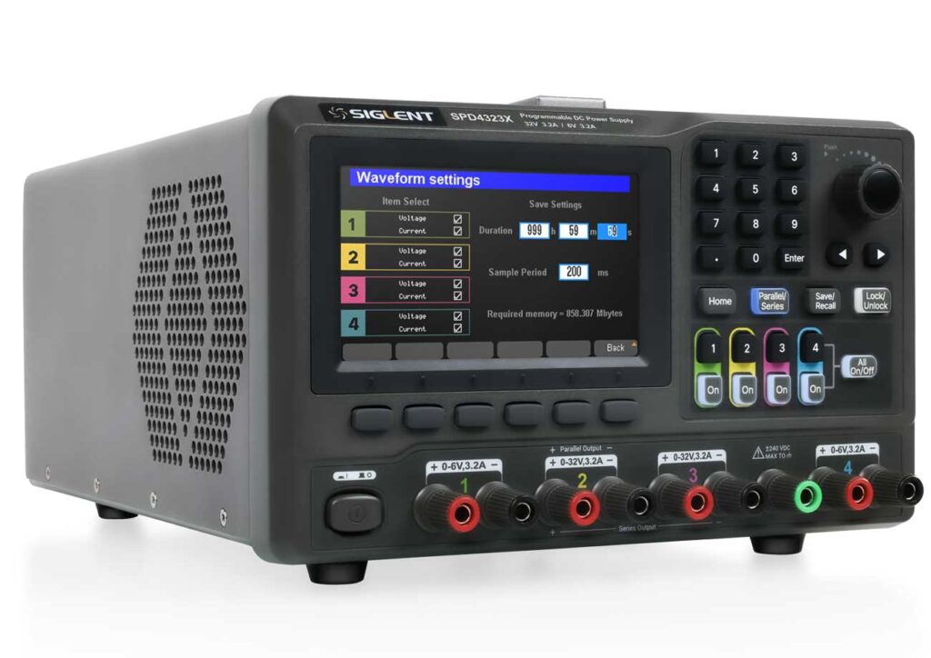 Siglent SPD4121X Programmable DC Power Supply