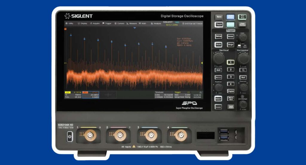 Siglent Spectrum Analysers, UK Main Supplier